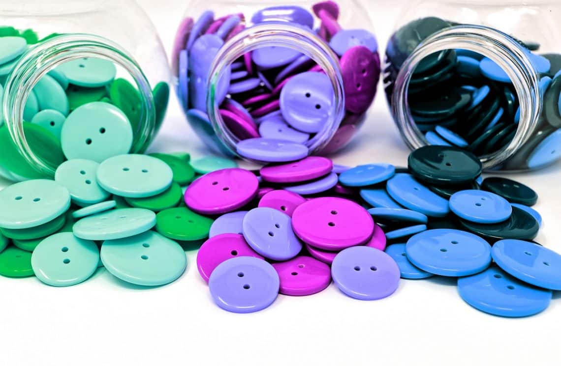 5 ideas DIY para hacer con botones - El invernadero creativo