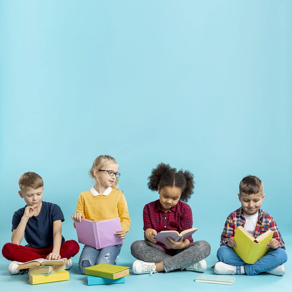 young-childrens-reading-books - El invernadero creativo